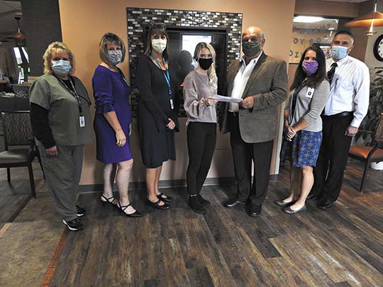 Having a goal of helping others: Canal View CNA receives scholarship ...